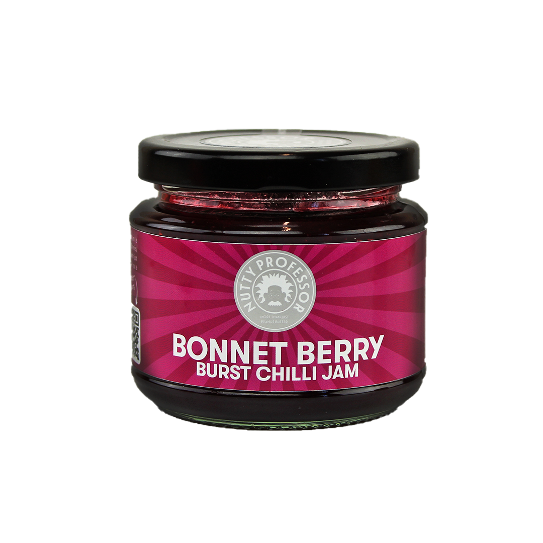 Nutty Professor Bonnet Berry Burst – Chilli Jam 200g – Wholesale Sauces